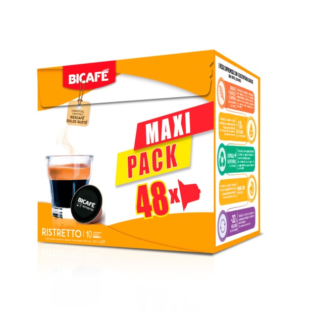 Ristretto Maxi Pack V2 48 DG - 100678 | Bicafé